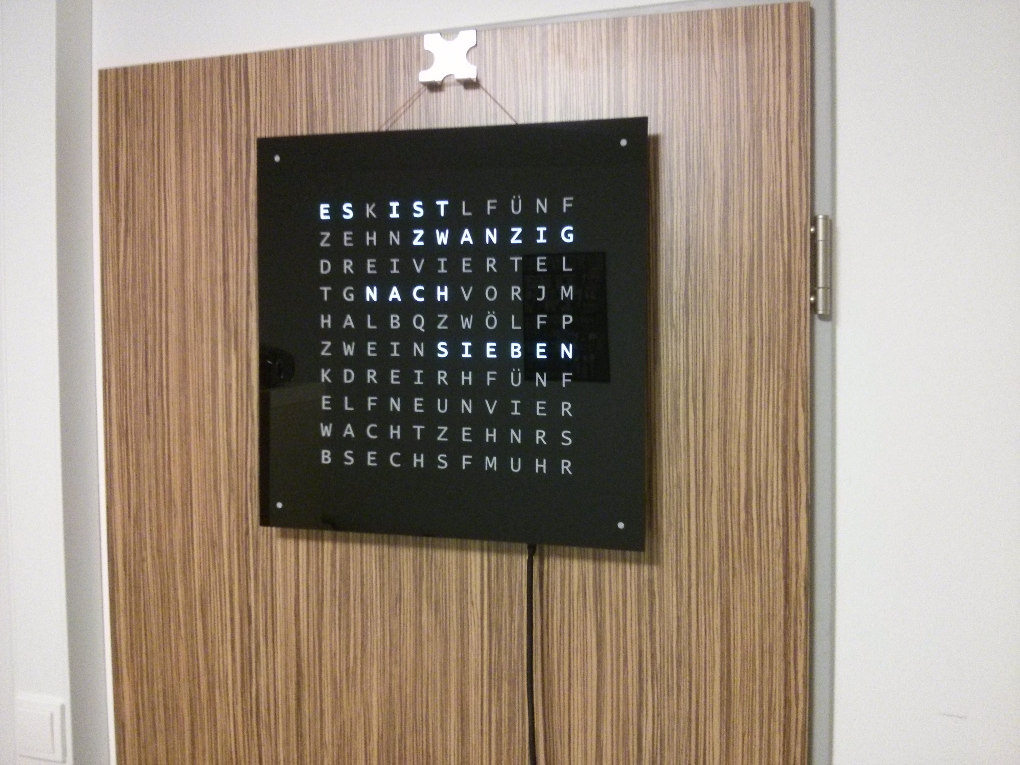 GitHub - mhils/spark-wordclock: A Word Clock using the Particle Core